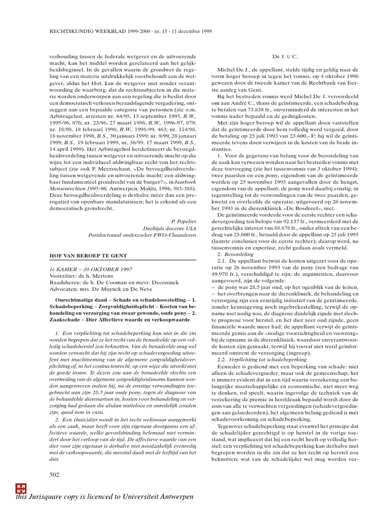 Gent 10 Oktober 1997 | PDF