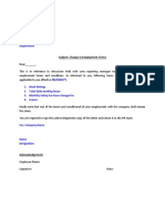 Sample Notice To Report To Work | PDF