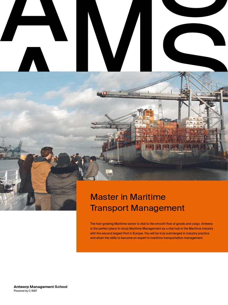 Master in Maritime Transport Management | PDF | Innovation | Market ...