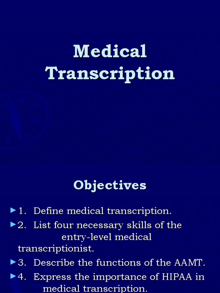 1-Introduction To Medical Transcription | PDF | Health Insurance ...