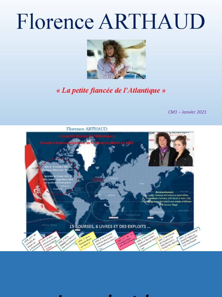 Florence Arthaud | PDF | Nautisme à la voile | Nautisme
