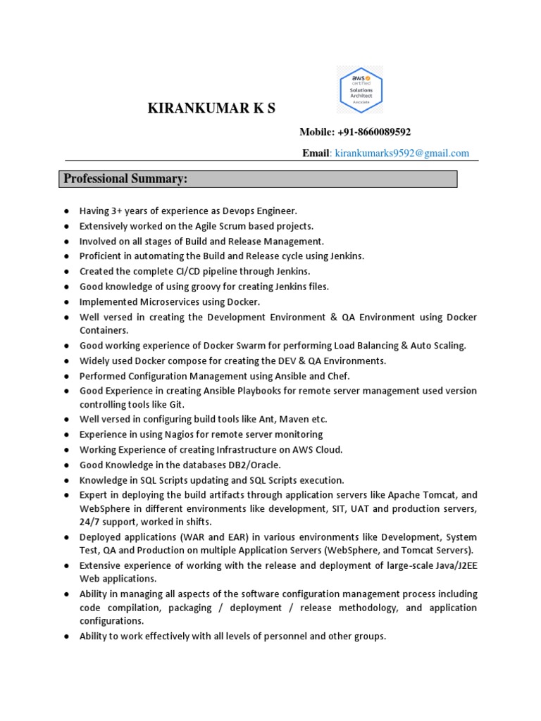 Kiran Reddy | PDF | Cloud Computing | Software