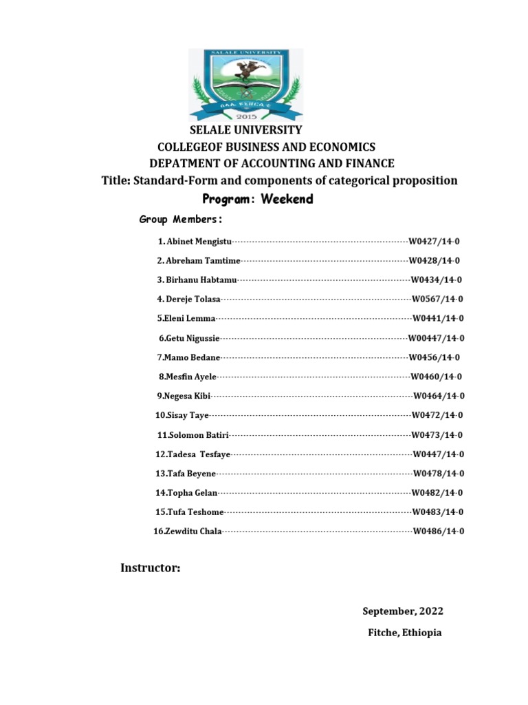 Logic Assignment | PDF | Predicate (Grammar) | Proposition