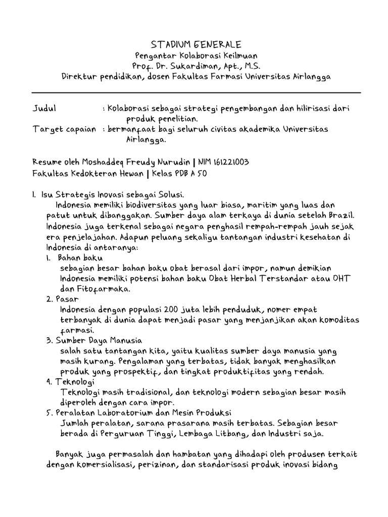 PKK Stadium Generale Moshaddeq FN 161221003 FKH PDB A50 | PDF