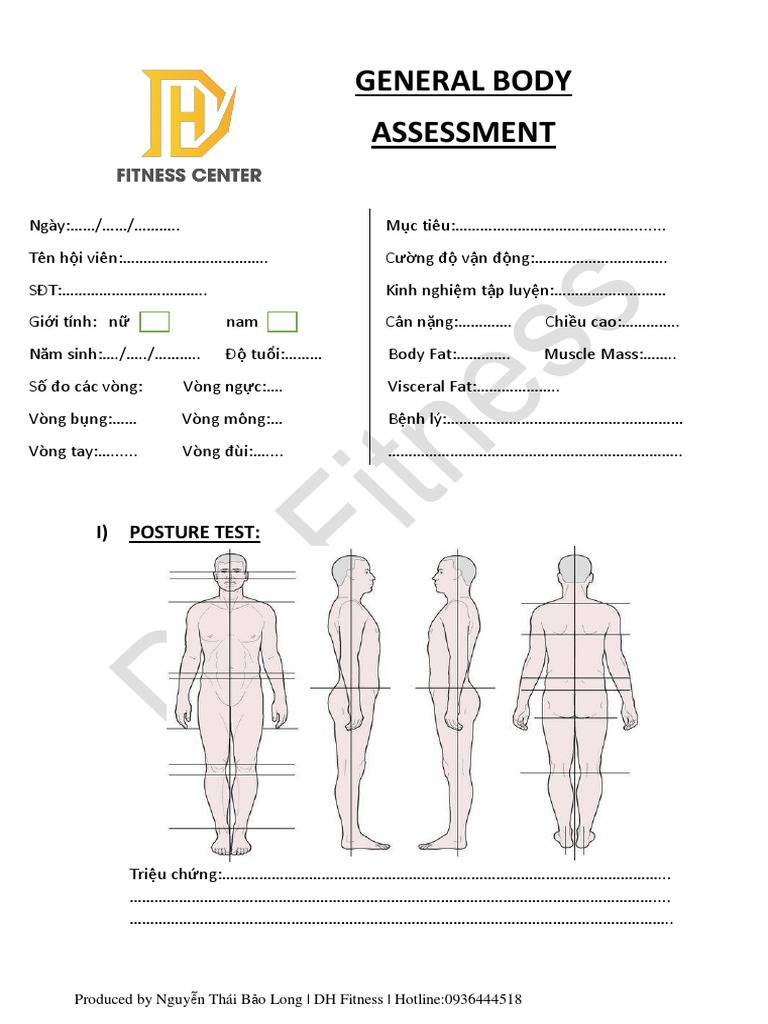 General Body Assessment-Dhf | PDF