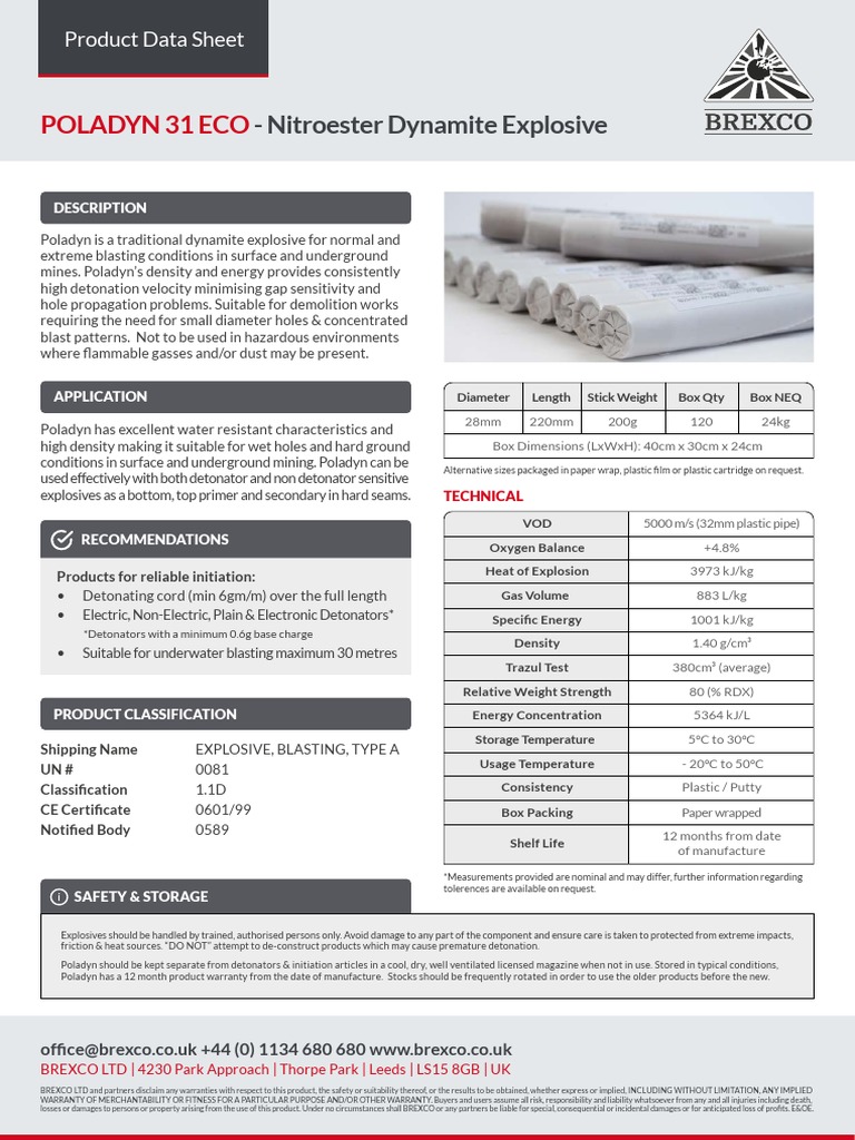 Brexco Poladyn TDS 2023 | PDF | Materials | Physical Sciences