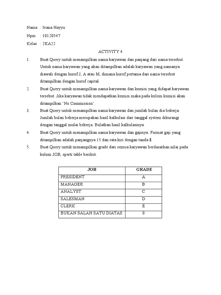 Pert4 - Act1 - Ivana Hayyu - 10120547 | PDF