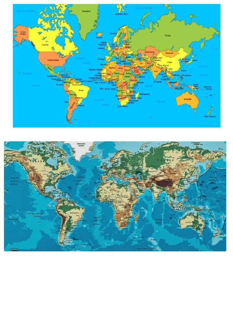tipos de mapas | PDF