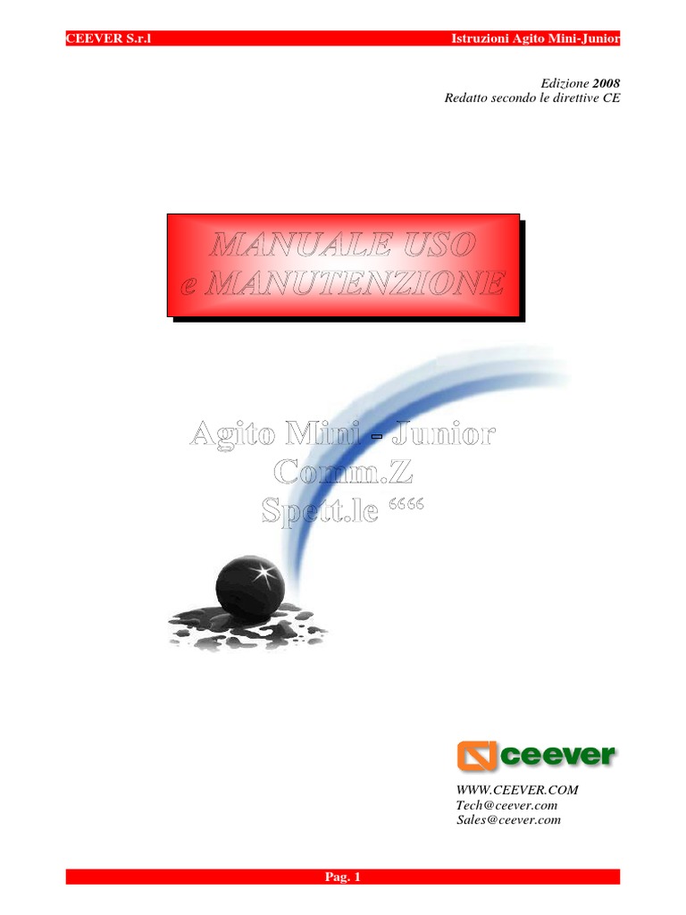 Istruzioni Agito Mini-Junior | PDF
