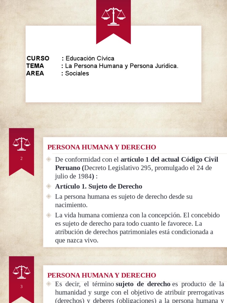 T4 Persona Humana y Persona Juridica | PDF | Fundación (sin fines de ...