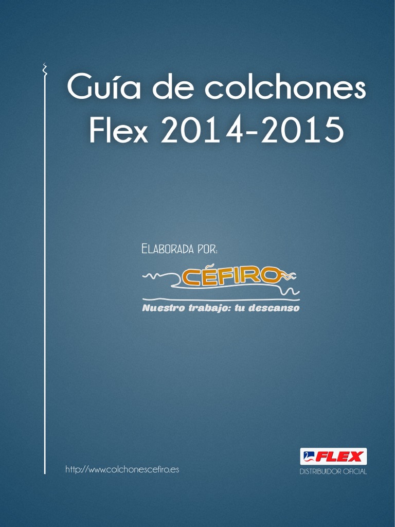 Guia Colchones Flex 2014 2015 | PDF | Colchón