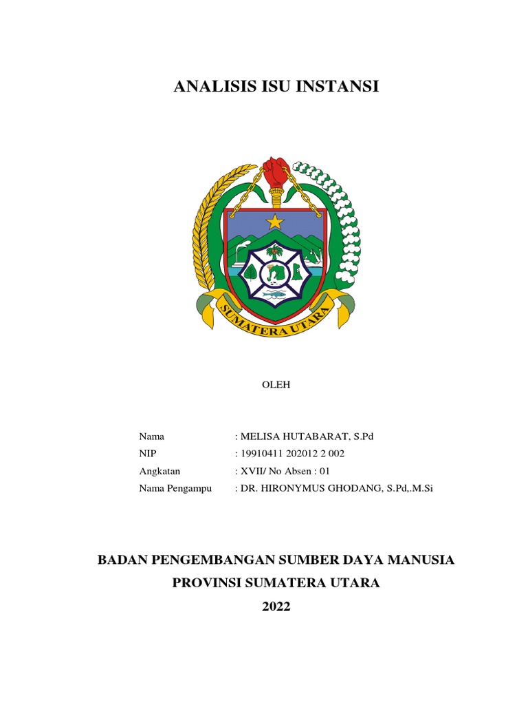 Contoh Tugas Analisis Isu (Guru2) | PDF