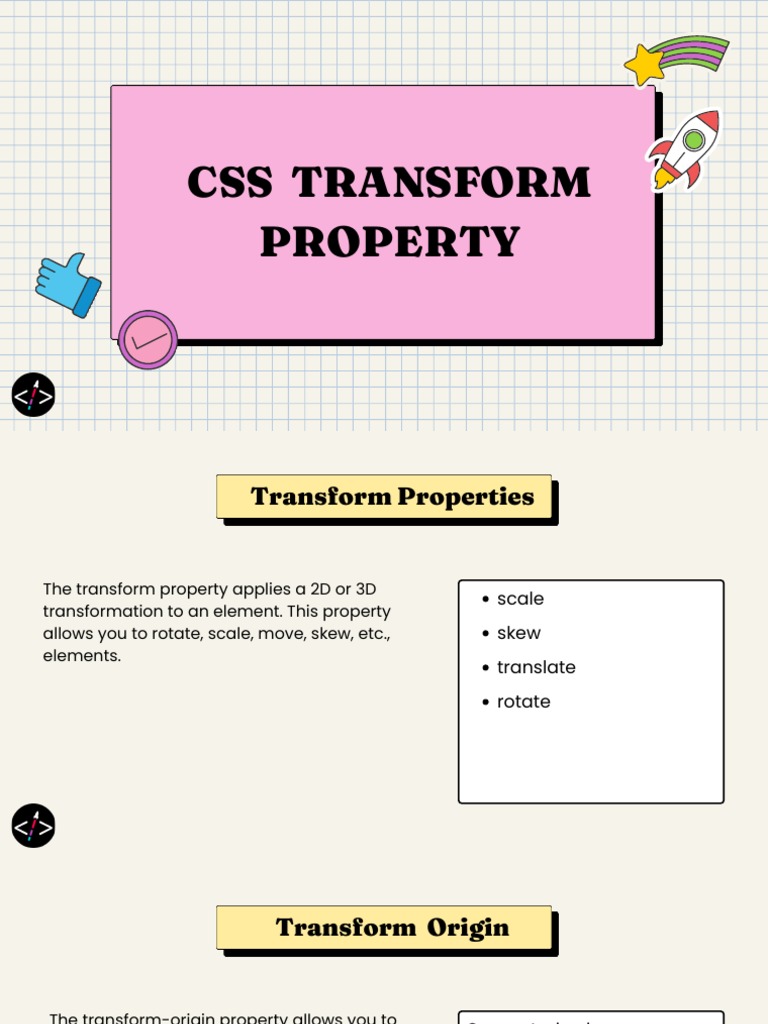 Css Transforms Pdf