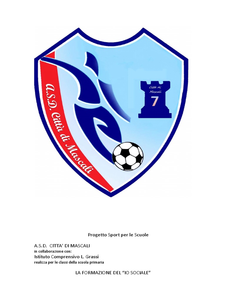 Progetto Scuola ASD Citta Di MASCALI BIS | PDF
