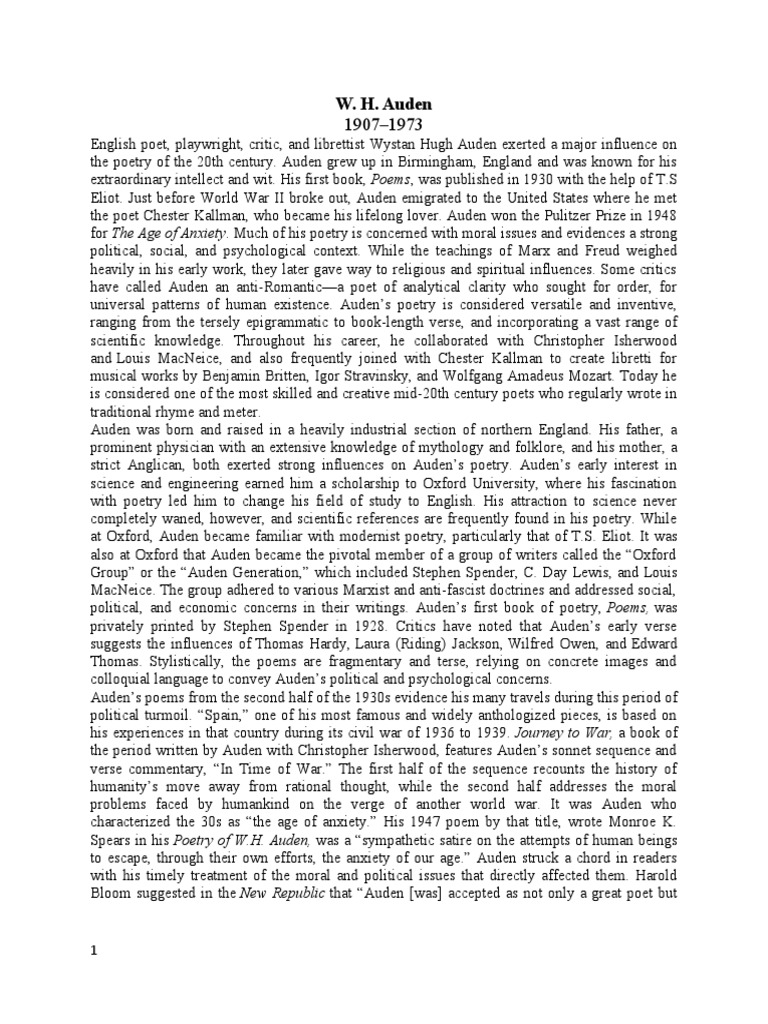 WW II | PDF | Sylvia Plath | Poetry