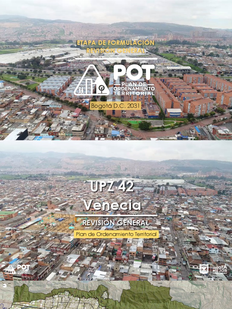 Documento POT Upz 42 Venecia (Etapa de Formulación y Revisión General ...