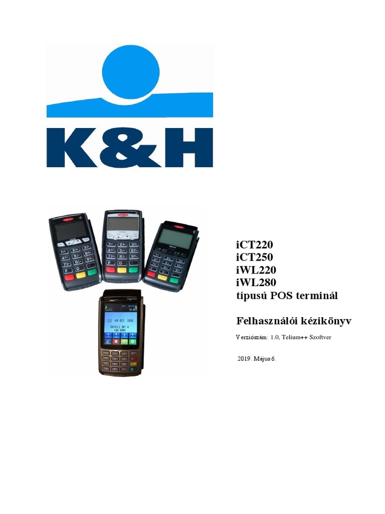POS Terminál Felhasználói Kézikönyv | PDF