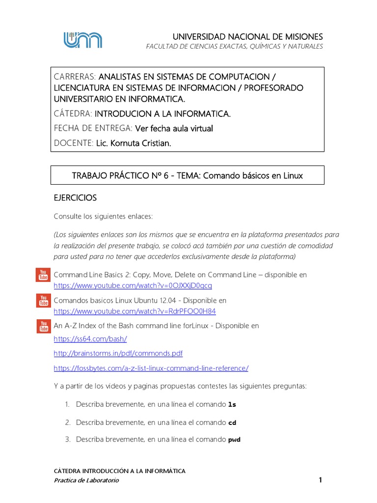 Practico 6 Comando Linux y Windows 2022 | PDF | Familias de sistemas ... Practico 6 Comando Linux y Windows 2022 | PDF | Familias de sistemas ...