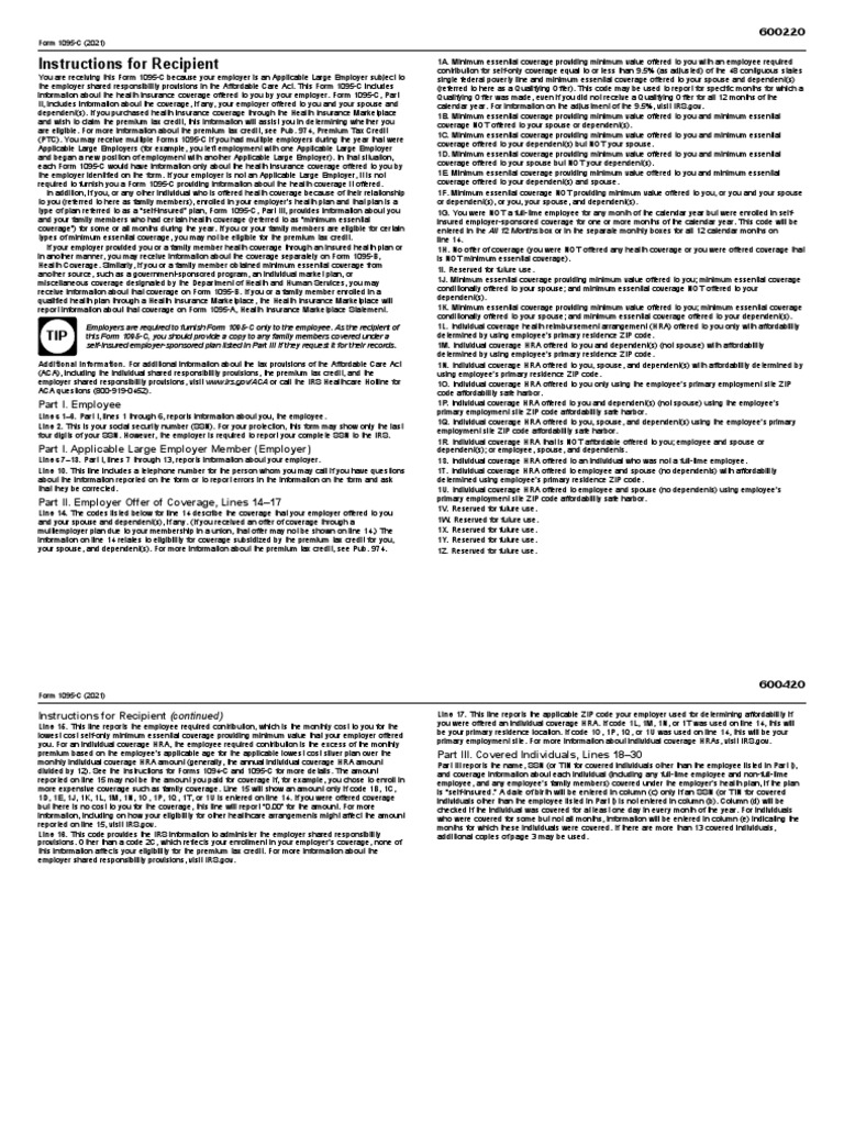 Employer health coverage codes | PDF | Insurance | United States Law