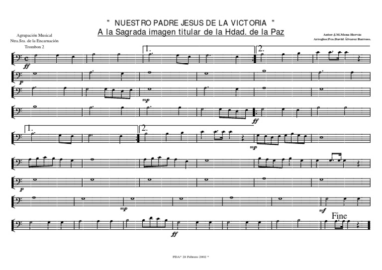 Ntro Padre Jesús de La Victoria | PDF