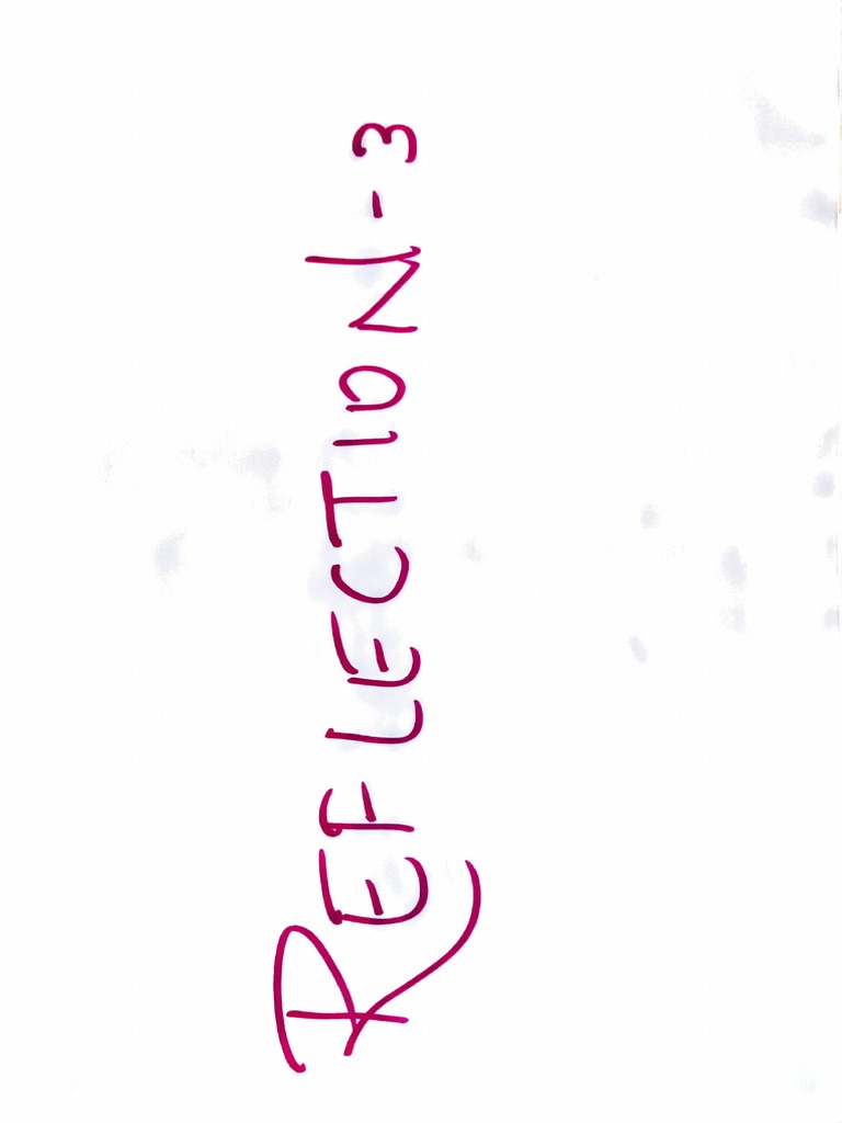 Reflection & Project-3 | PDF | Nature | Natural Environment