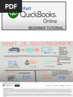 QuickBooks Online Beginner Guide | PDF | Expense | Equity (Finance)