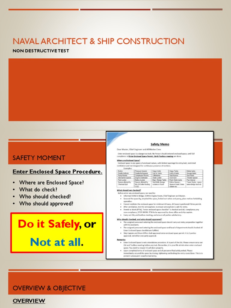 Naval Architect & Ship Construction: Non Destructive Test | PDF ...
