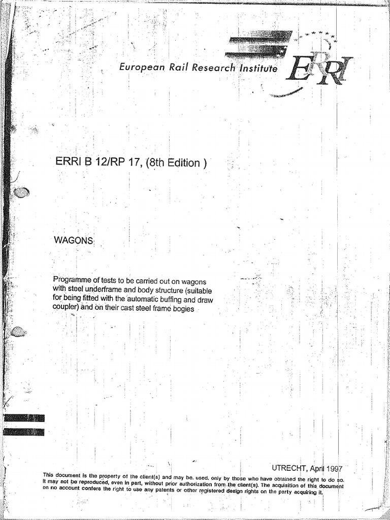 ERRI B12-RP17 (8th Edition) | PDF