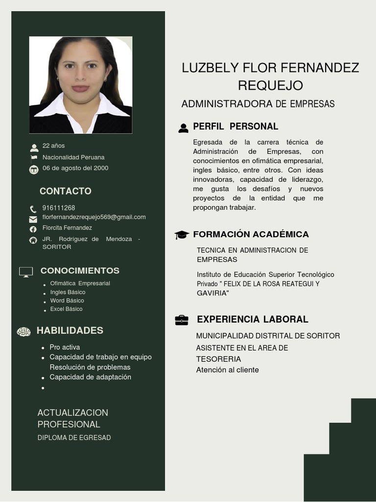 CV Flor Fernandez | PDF