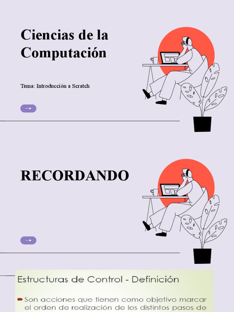 Ciencias de La Computación: Tema: Introducción A Scratch | PDF