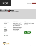 Global Bike Story | PDF | Accounting | Supply Chain