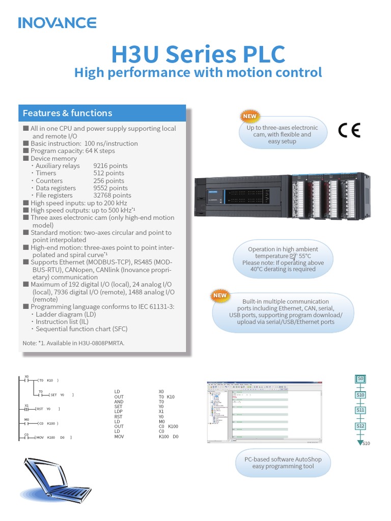 H3U FL EN Spreads Web V3.5 | PDF | Programmable Logic Controller ...