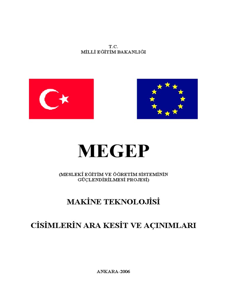 Megep: Makine Teknolojisi Cisimlerin Ara Kesit Ve Açinimlari | PDF
