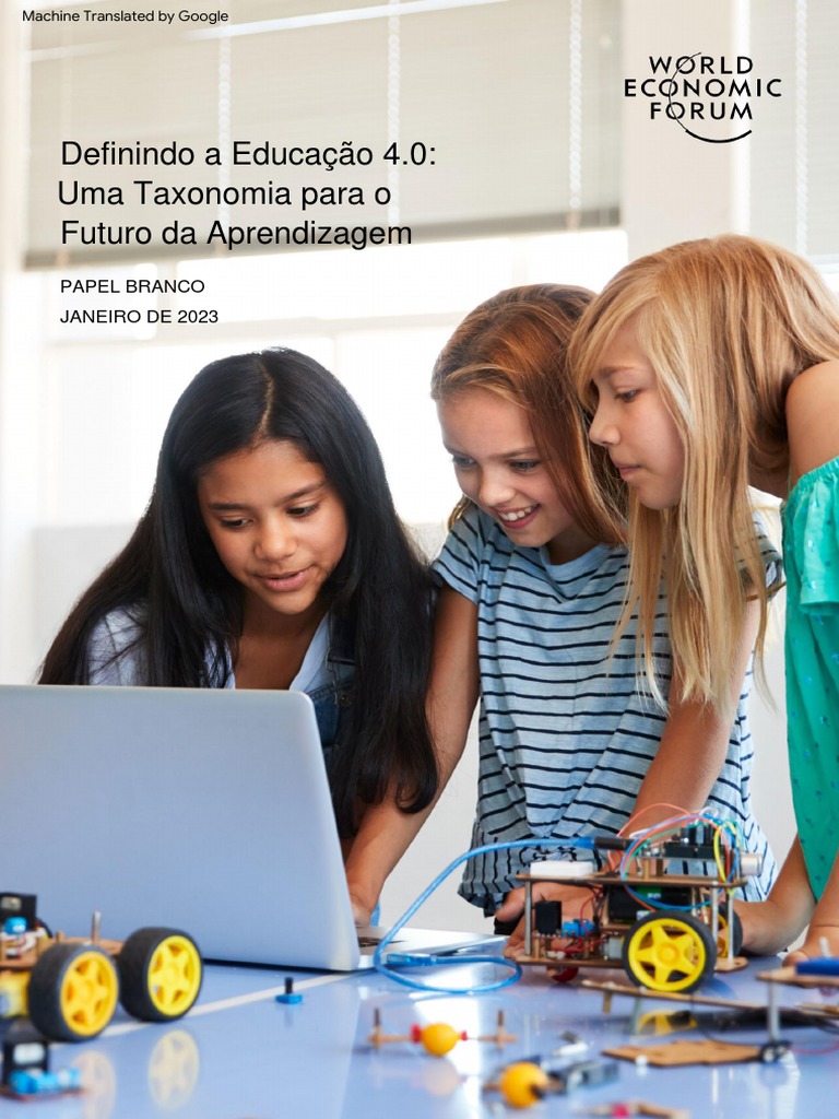 WEF - Defining - Education - 4.0 - 2023 (Traduzido) | PDF | Aprendizado | Pensamento