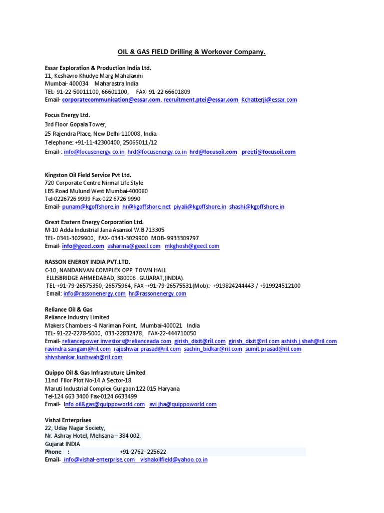 ONLY COMPANY Name | PDF | Economy Of India | Mining