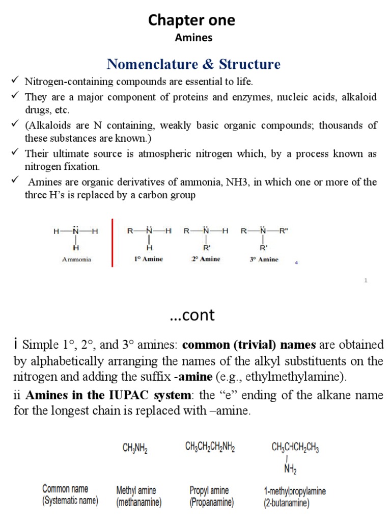 Organic 2 Chapter 1&2 | PDF | Amine | Aldehyde