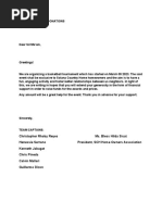 Basketball Solicitation Letter Sample | PDF