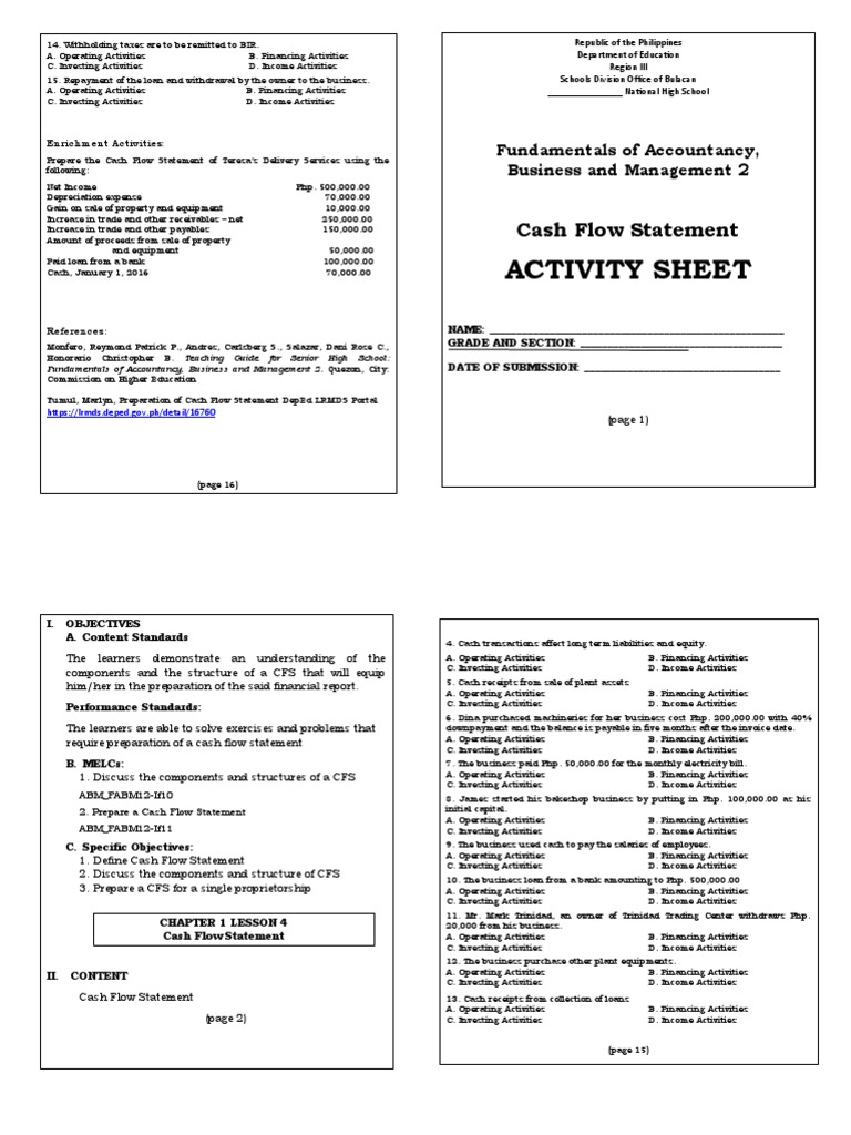 Q1 WK 5 Las Fabm 2 Maria-Angelita-S.-Ordoñez | PDF | Cash Flow ...