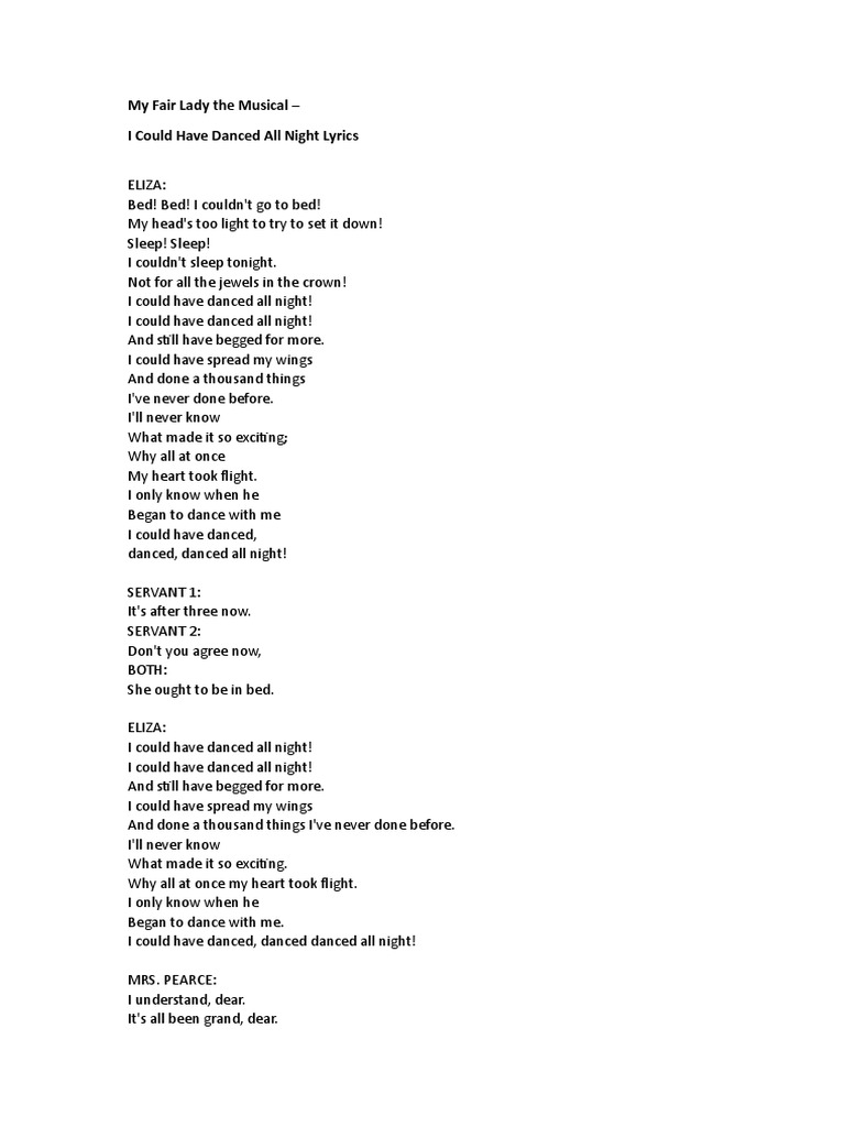 Musical Lyrics Collecion v2 | PDF