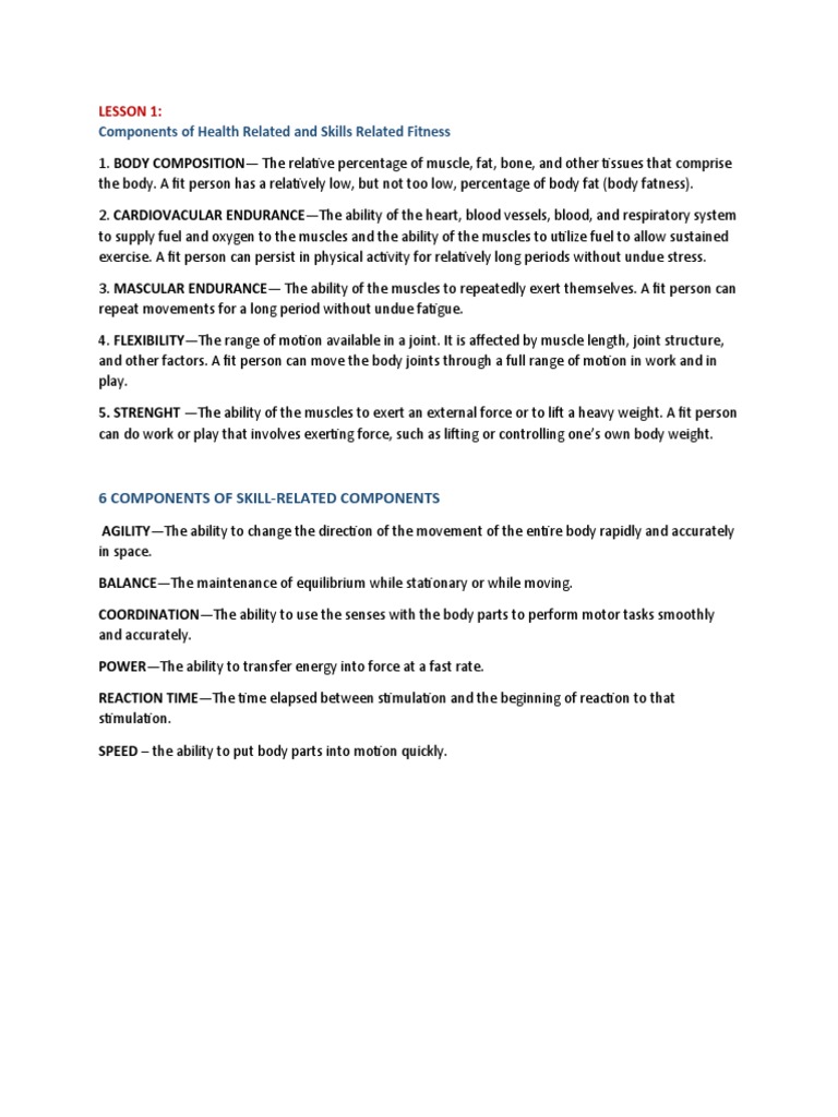 HOPE-1 Grade 11-Quarter III | PDF | Stress (Biology) | Nutrition