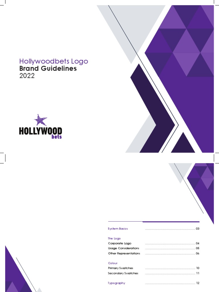 Hollywoodbets Logo: Brand Guidelines | PDF | Logos | Rgb Color Model