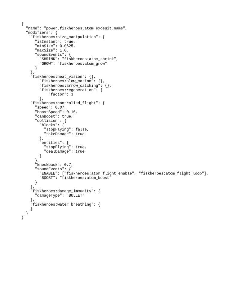 Atom Exosuit Powers Guide | PDF | Games & Activities | Teaching Methods ...