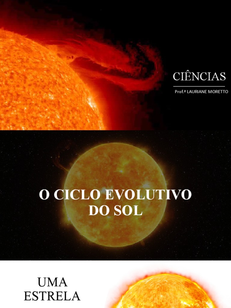 Ciclo Evolutivo Do Sol | PDF