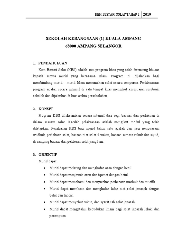 Kbs Tahun 1 Pdf