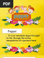 Puppet Show Planning Workbook | PDF | Puppetry | Entertainment
