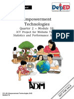 Empowerment Technologies: Quarter 2 - Module 2: Web Page Design Using ...