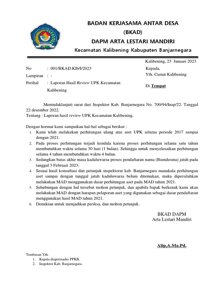 Laporan Hasil Review - 083959 | PDF