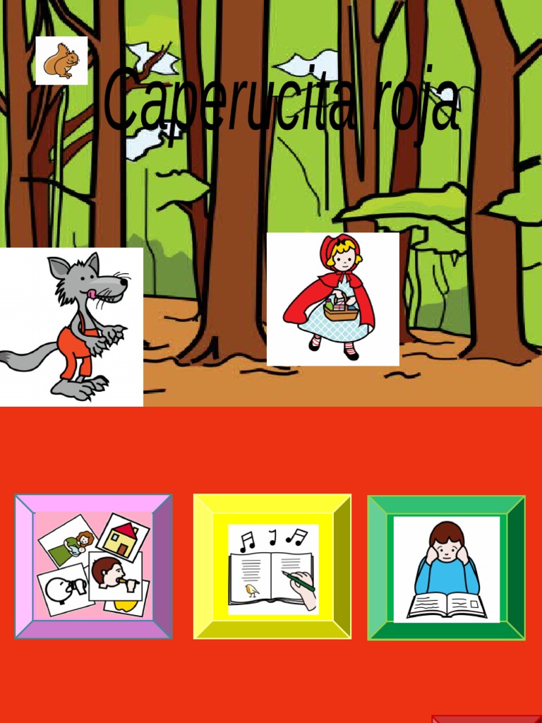 Actividades del cuento Caperucita Roja | PDF