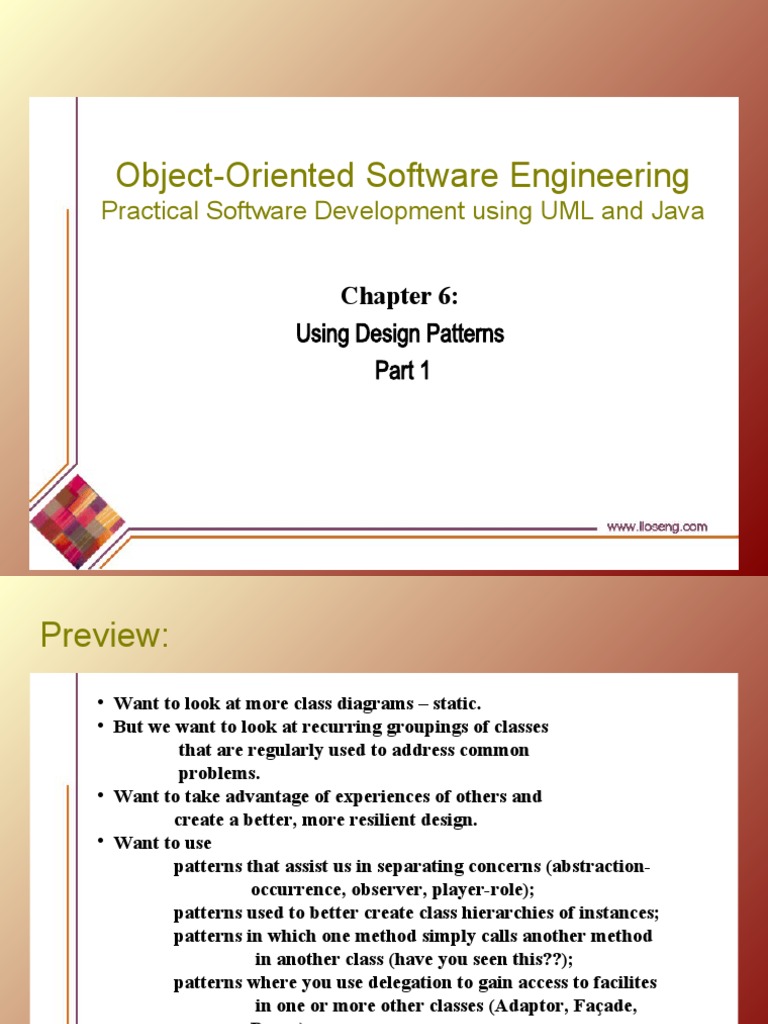 55 Designpatterns 1 Pdf Class Computer Programming Inheritance Object Oriented Programming 