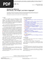 Aashto T 19M-T 19 | PDF | Density | Weight